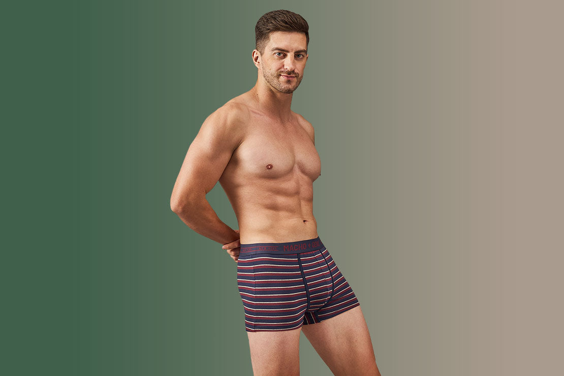 Men’s Striped Boxer Trunks | Best Premum Cotton Boxer Trunks for Men
