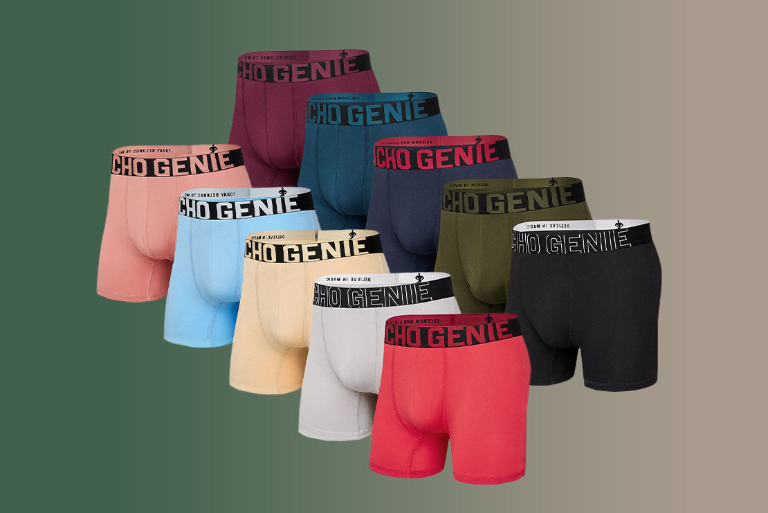 Men’s Underwear 10-Pack – Boxer Briefs, Trunks & Boxers Multi-Pack